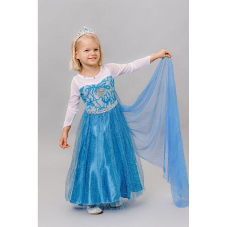 FROZEN ELSA KLEIT, TUMESININE Suurus 110