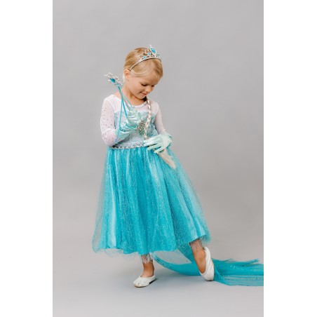 FROZEN ELSA KLEIT, SININE Suurus 110