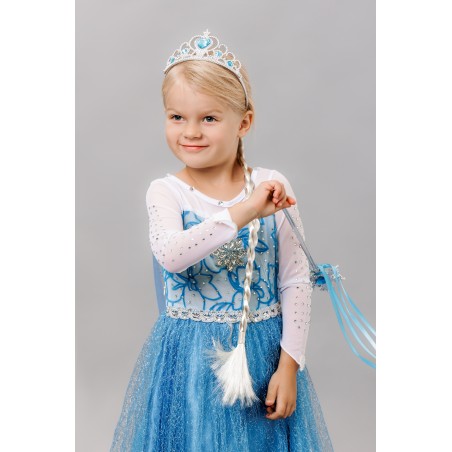 FROZEN ELSA KLEIT, TUMESININE Suurus 110